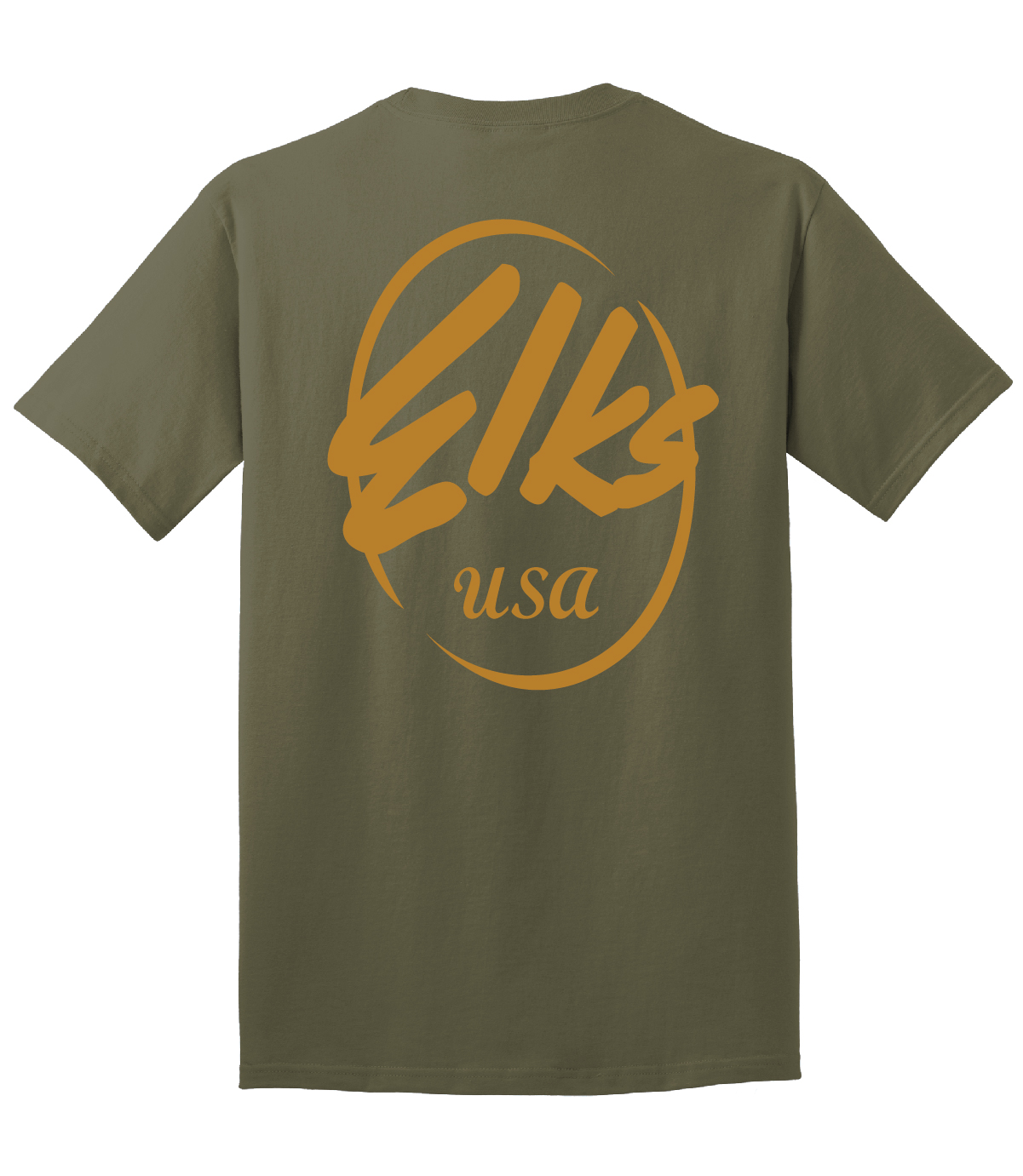 ELKS USA Logo Tee Shirt Short Sleeves |Elks USA by D. Turin & Company